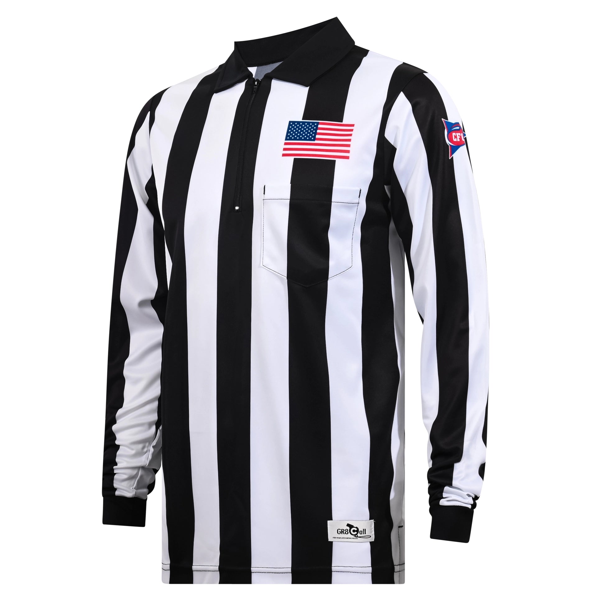 CFO College 2" Ultra-Tech Long Sleeve Football Referee Shirt - GR8 Call ...